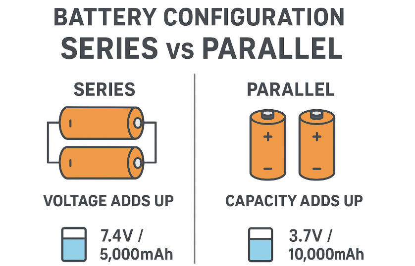 Power Bank Batteries in Series vs Parallel