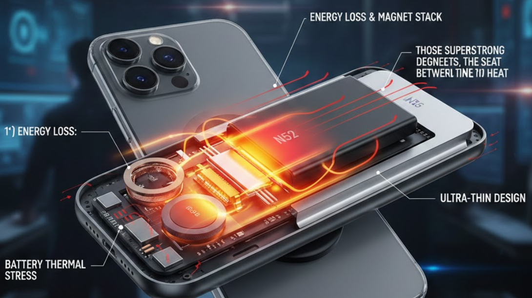 Thermal Challenges in Magnetic Wireless Power Banks